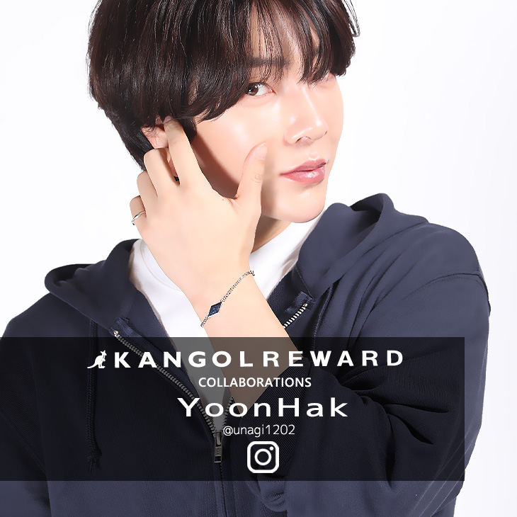 【完全受注生産】YoonHak×KANGOL REWARDコラボ第2弾！ブレスレット